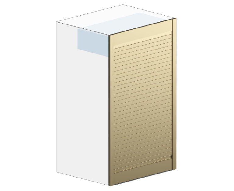 Tambour Doors for Cabinet - Aluminium Tambour Doors